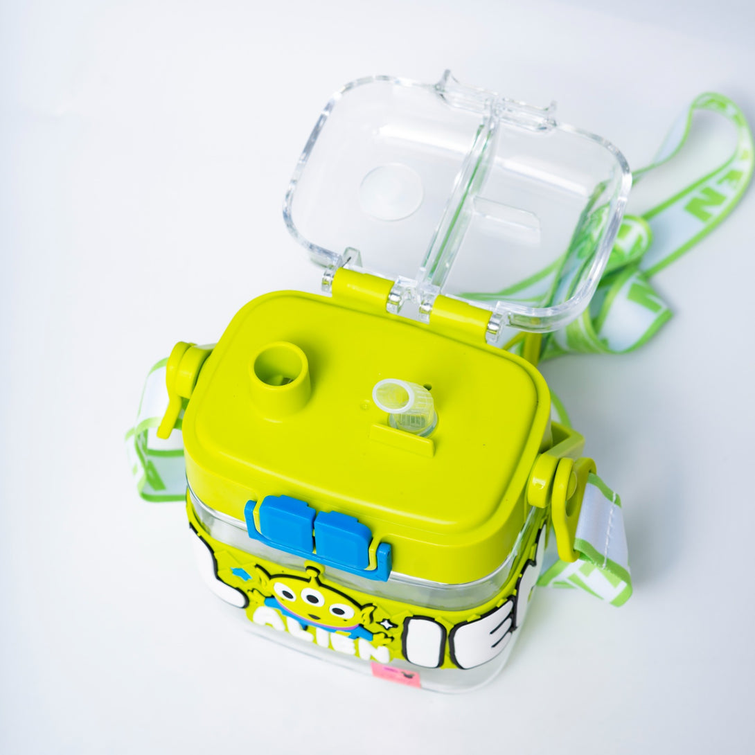 Dual Water Bottle with Handle Alien 500ML – Smarts Pick