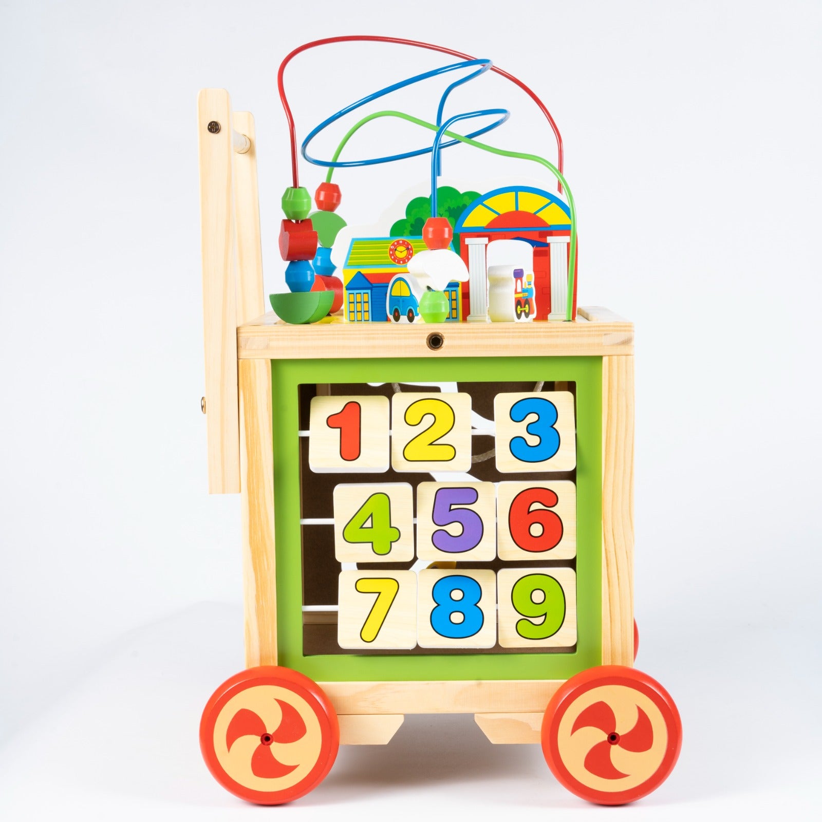 Wooden Multifunctional Busy Toy – Smarts Pick